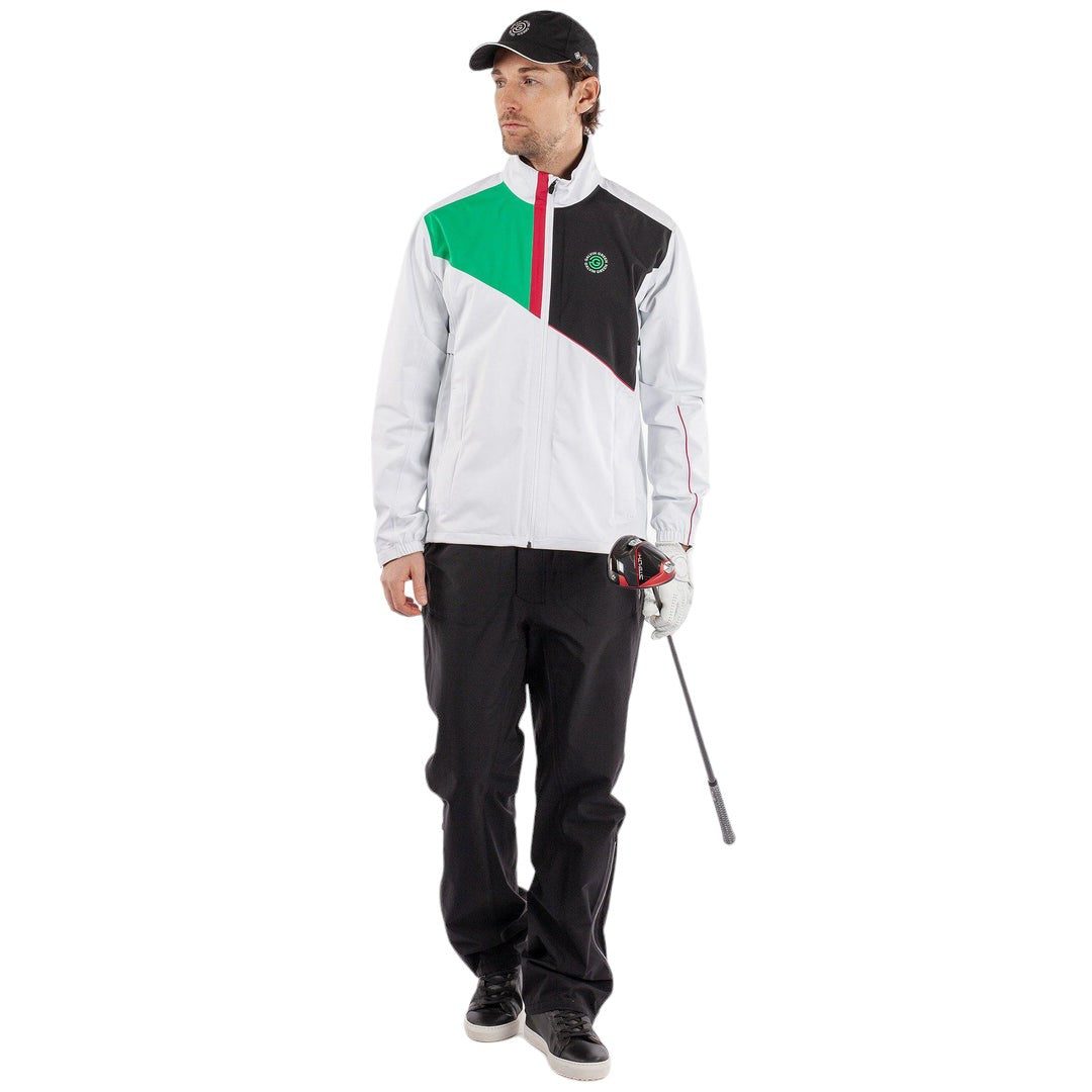 Galvin Green Apollo Gore-Tex Waterproof Golf Jacket | White/Black ...