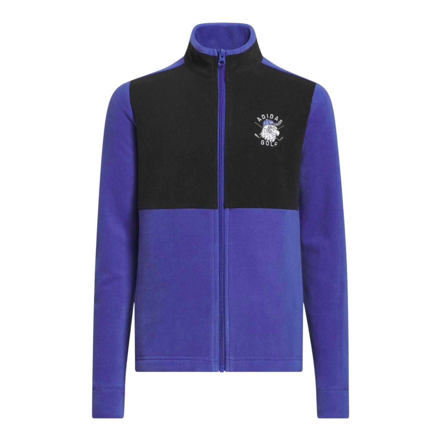 Junior adidas Full Zip Golf Jacket Dual Indigo | Clarkes Golf