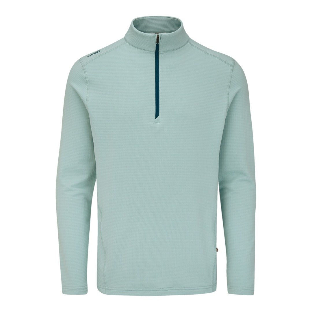 Ping Edwin 1/4 Zip Golf Top P03527 | Green – Clarkes Golf