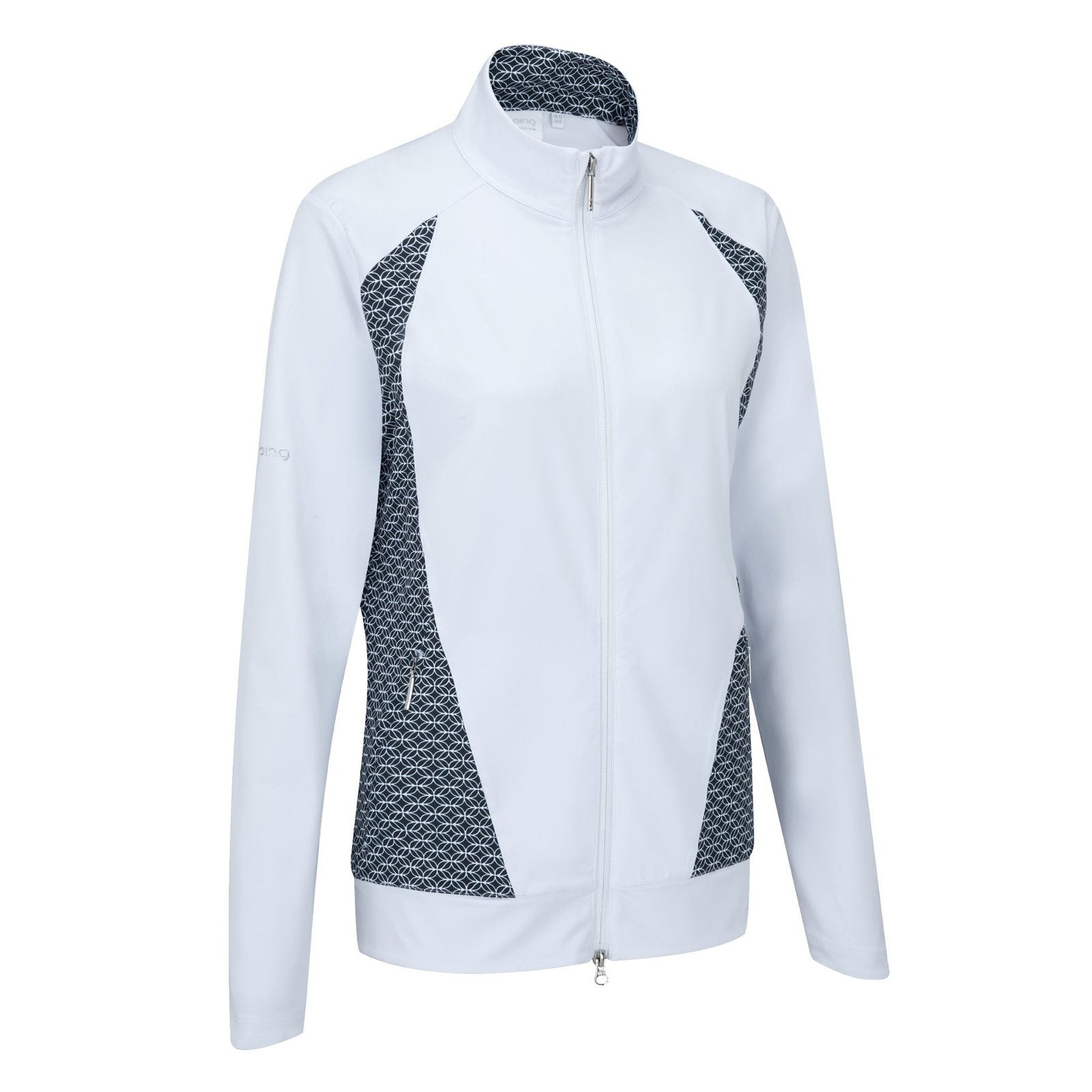 Ping Ladies Oria Full Zip Golf Mid layer P93611 | Navy – Clarkes Golf