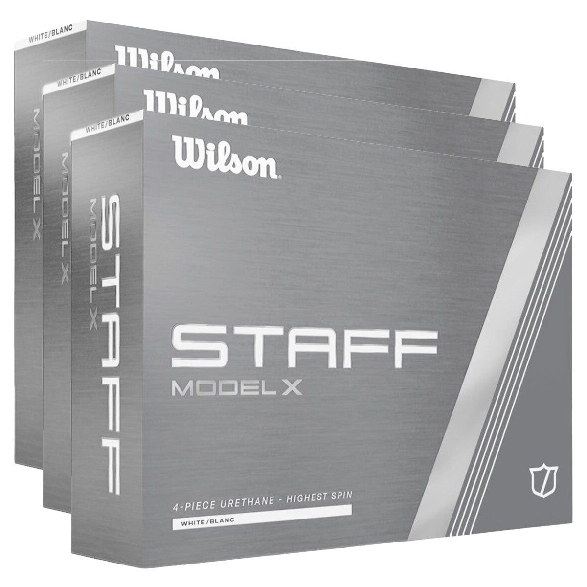 Wilson 2024 Staff Model X White Golf Balls | 3 FOR 2 – Clarkes Golf