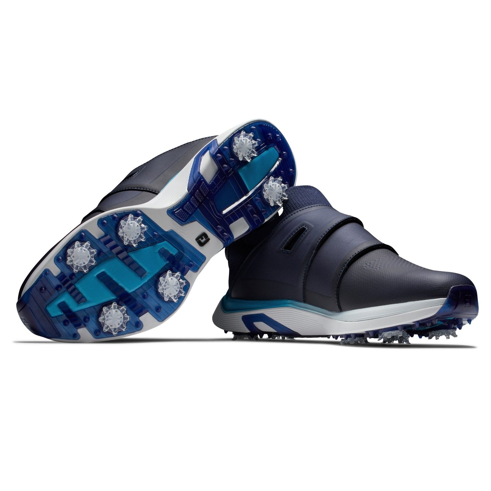 FootJoy HyperFlex BOA Golf Shoes 55456 | Navy/Blue/White – Clarkes Golf