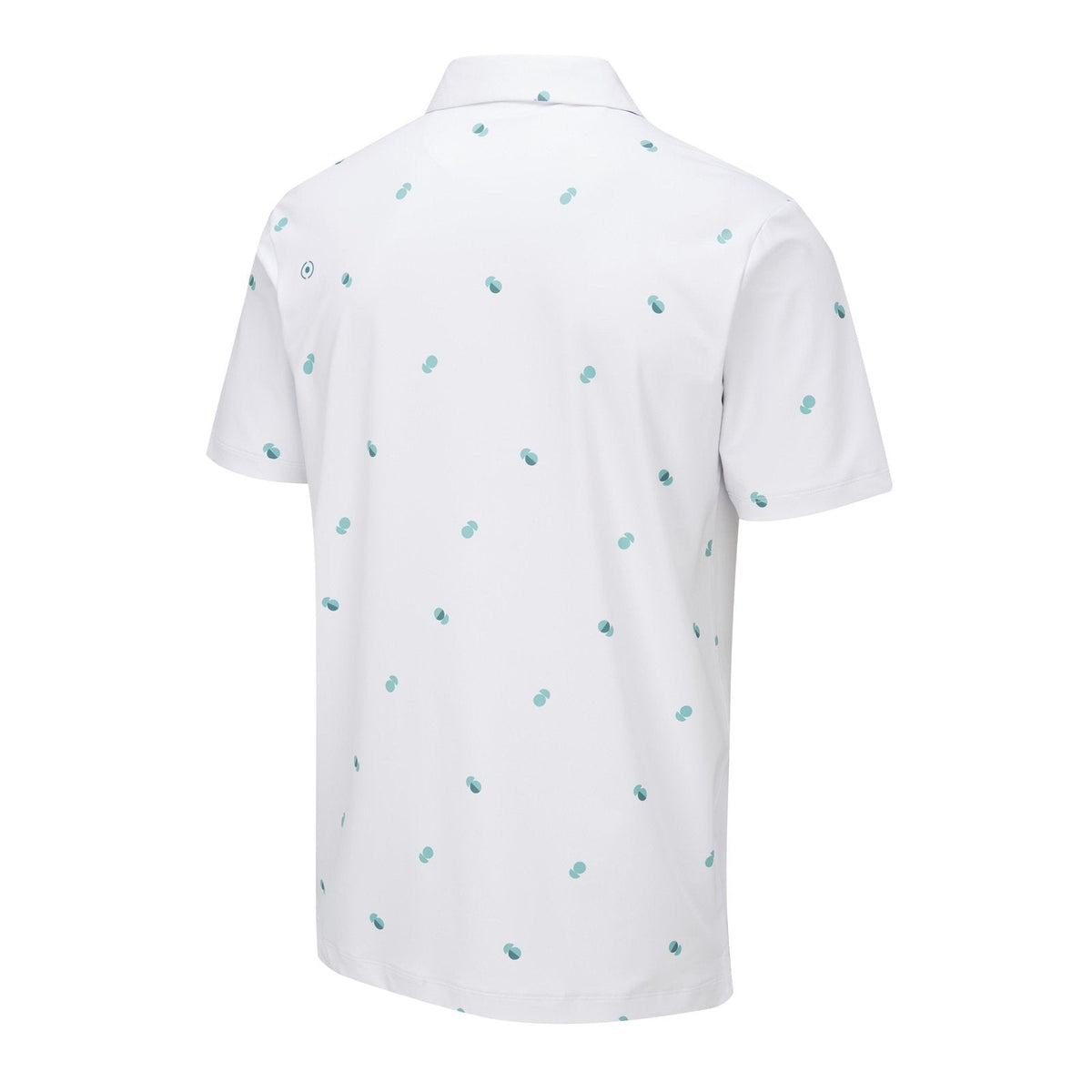 Ping Two Tone Golf Polo Shirt P03571 | White/Aquarius Multi WAM ...