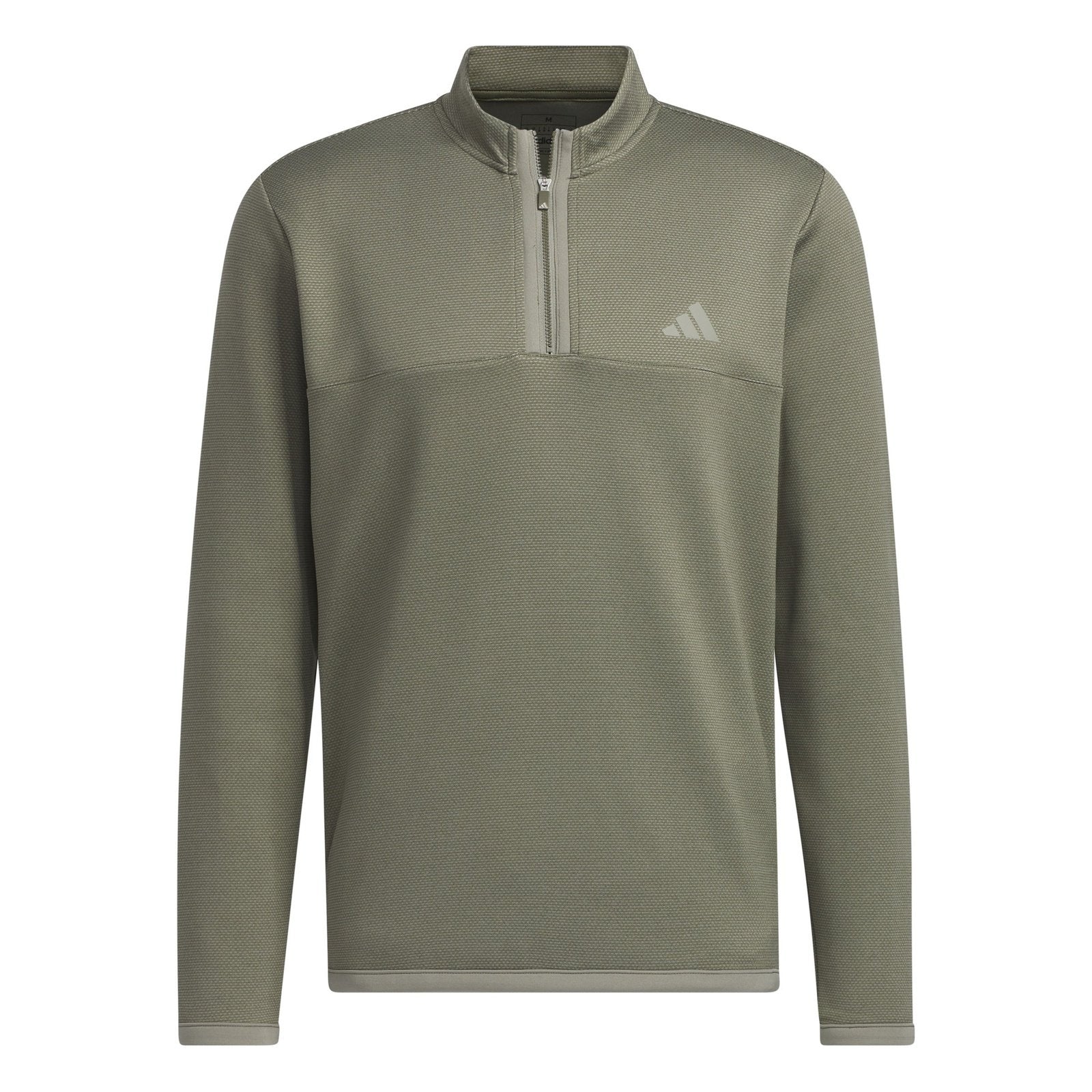 adidas Microdot 1/4 Zip Golf Midlayer HY7164 | Olive Strata/Hemp ...