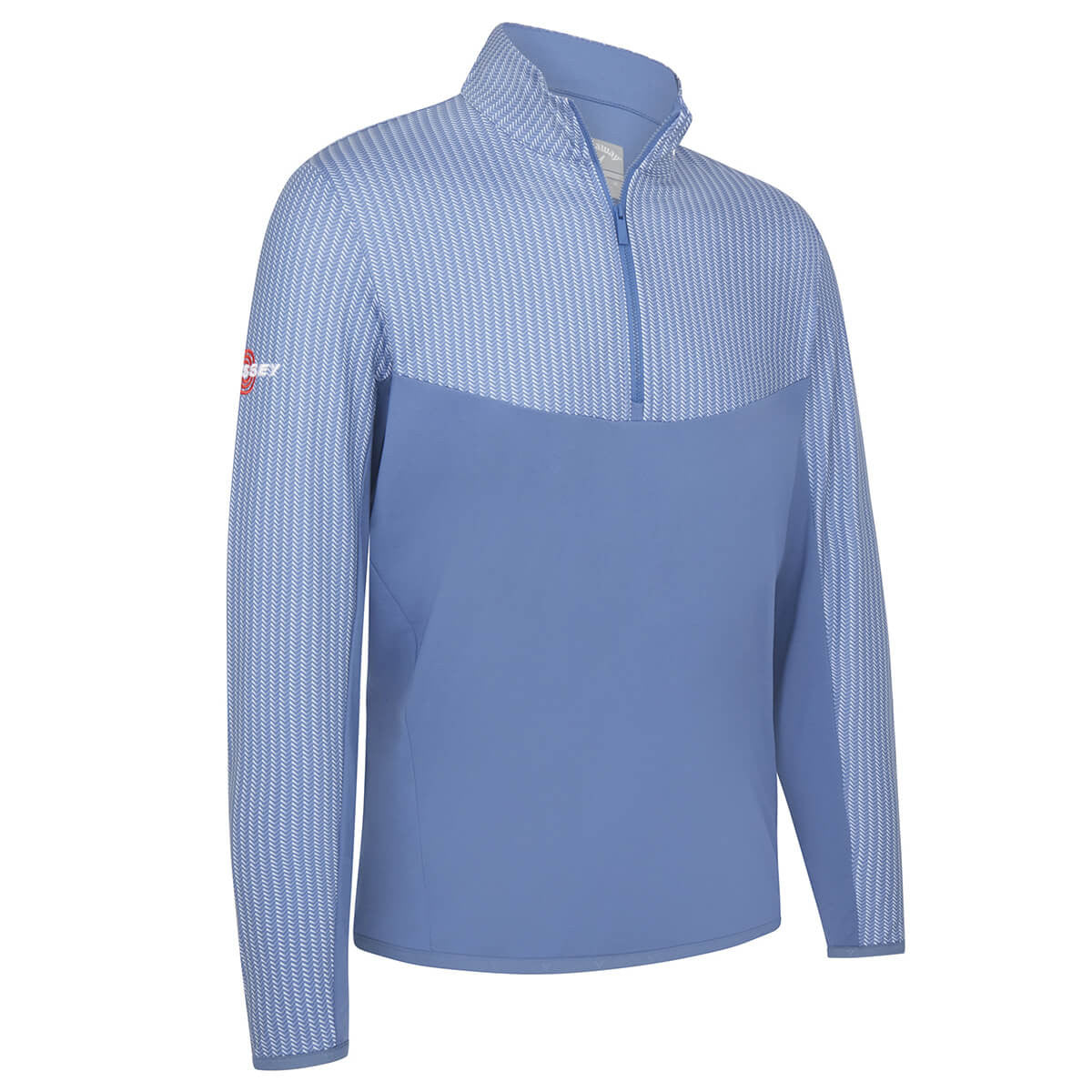 Callaway Odyssey Chill Out 1/4 Zip Golf Top CGKSB0B0 Blue Horizon ...